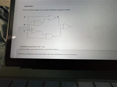 Solved Given The Following Digital Circuit Provide The Chegg