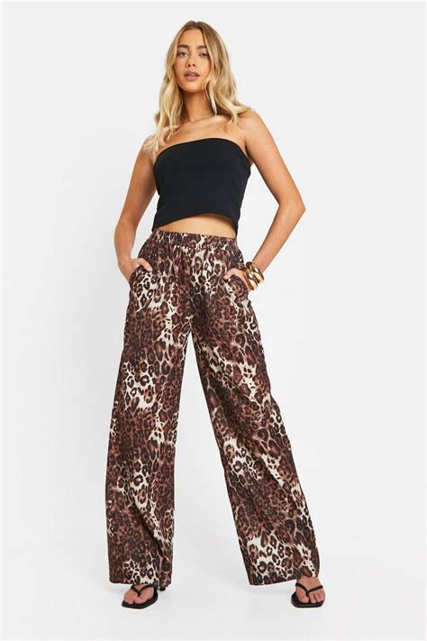 Wide Leg Trousers Palazzo Pants For Women Boohoo Uk