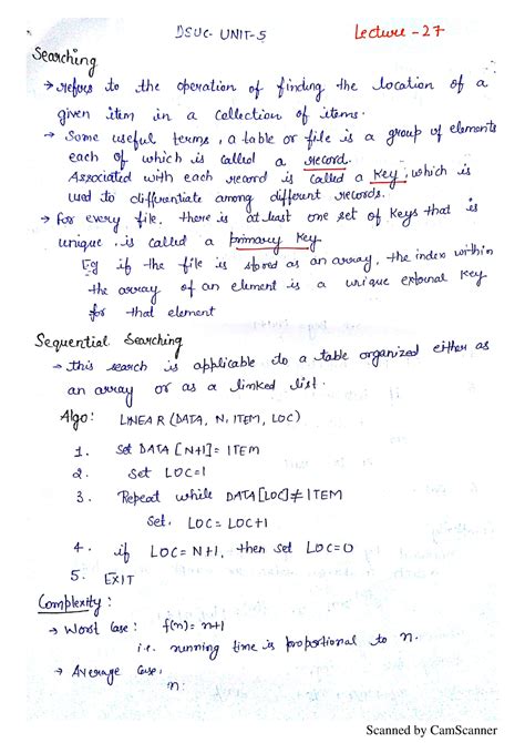 DS UNIT 3 Very Good Cool Drip Yess Data Structure Studocu