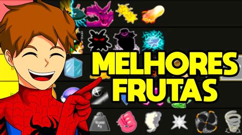 TIER LIST Das MELHORES FRUTAS Para PVP No BLOX FRUITS YouTube