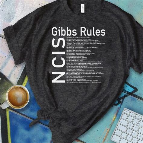Top Rules Mouse Pad Ncis Gibbs Shirt Hoodie Sweater Longsleeve T