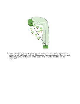 Pythagorean Theorem Real World Problems By Julie McCoy TpT