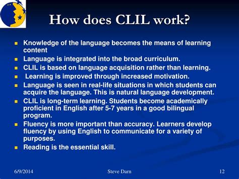 Ppt Clil Powerpoint Presentation Free Download Id 152746