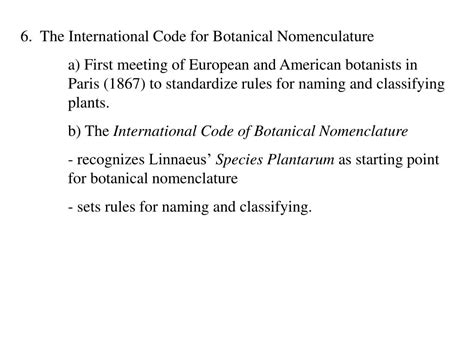 Ppt Chapter 16 Plant Classification Systematics I Introduction Powerpoint Presentation