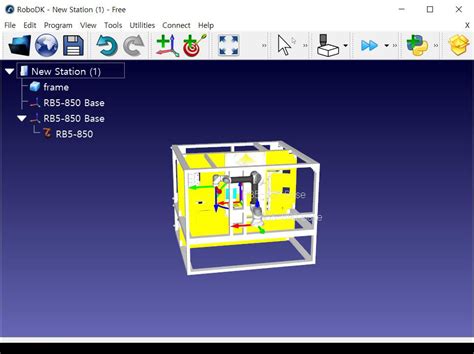 How To Setup Robodk Basics V15 Rainbow Robotics