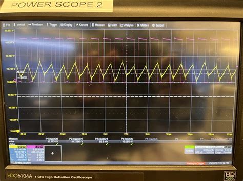 Lm34936 Q1 Output Ripple Has Periodic Noise Power Management Forum