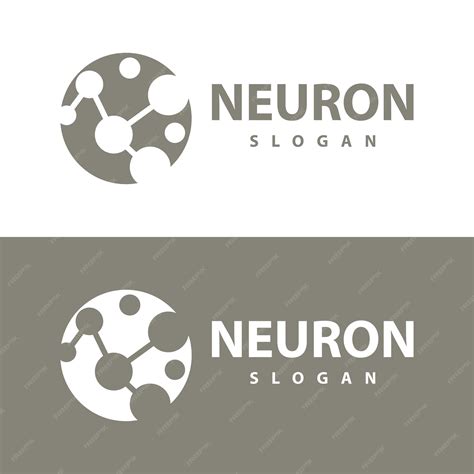 Logotipo De Neurônio Projeto Simples Rede De Tecnologia De Células