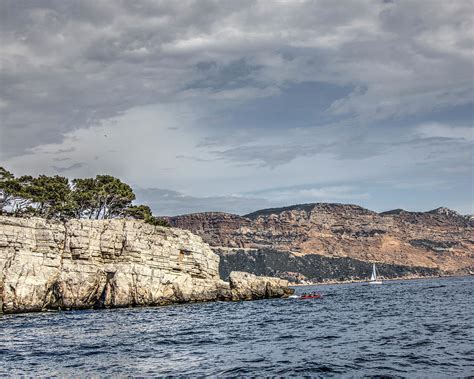 Cassis Clift And Rock Digital Art By Jules Follett Fine Art America