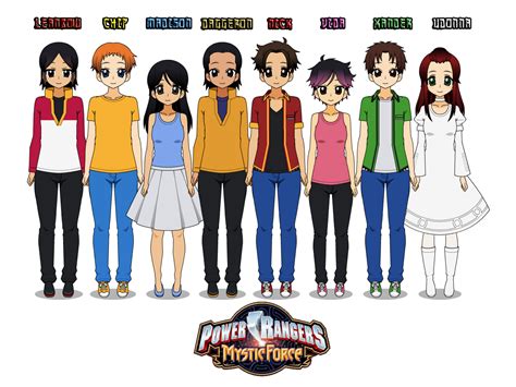 Kisekae Power Rangers Mystic Force By Cjm 94x On Deviantart