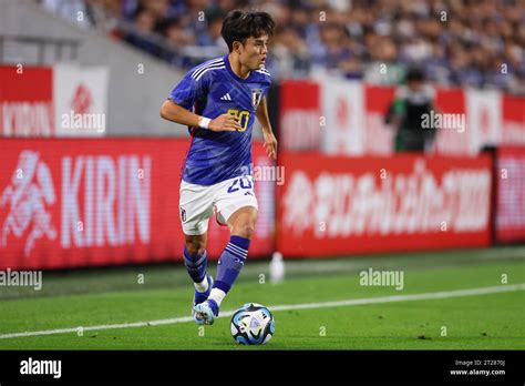 Hyogo Japan 17th Oct 2023 Takefusa Kubo Jpn Footballsoccer