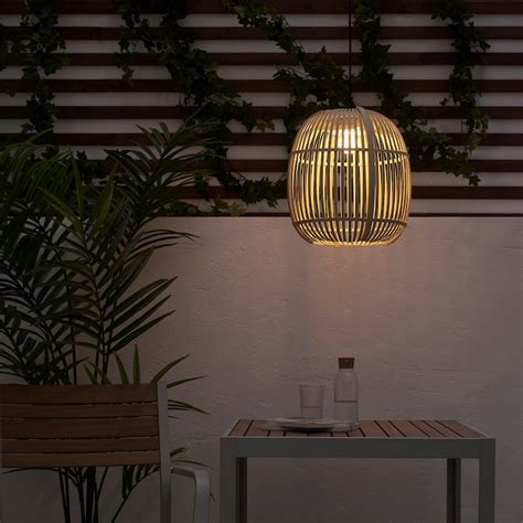 Solvinden مصباح معلق Led خارجيشكل بيضاوي 37 سم Ikea
