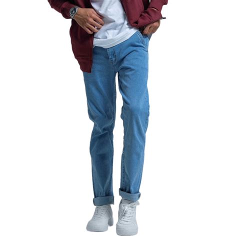 Jual PROMO CUCI GUDANG Celana Jeans Panjang Pria Standar Reguler Lepis Size Bahan Jeans
