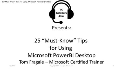 25 Must Know Tips For Using Microsoft PowerBI CPDFormula By Learnformula