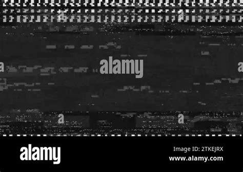 Old Vintage Background Static Noise Effect Analog Television