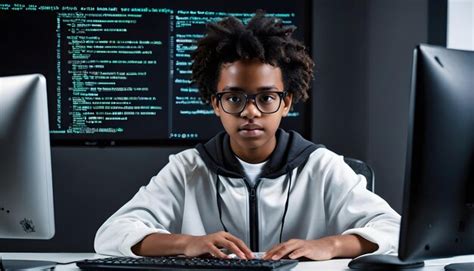 Young Programmer at Work | Premium AI-generated image
