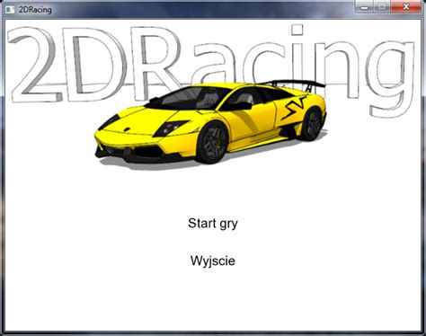 2D Racing Maciej Stępień