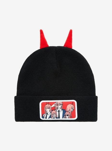 Chainsaw Man Power Horns Beanie Hot Topic