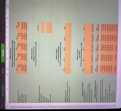 Solved Help I Answered Them Without Using Excel Formulas Chegg