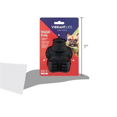 Vibrant Life Tough Buddy Treat Stuffing Chewy Gorilla
