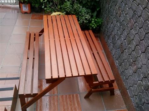 Lindo Banco Que Vira Mesa R 590 00 Em Mercado Livre