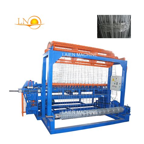 Automatic Hinge Joint Fixed Knot Grassland Field Fence Making Machine