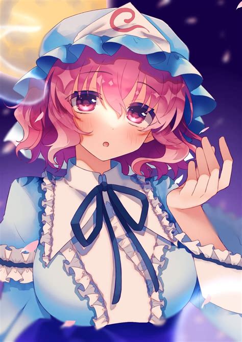 Saigyouji Yuyuko Touhou Drawn By Yasonomugi Danbooru