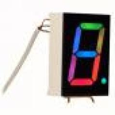 Rgbdigit Rgb Sement Digit Arduino And Neopixel Driven Elektor Labs
