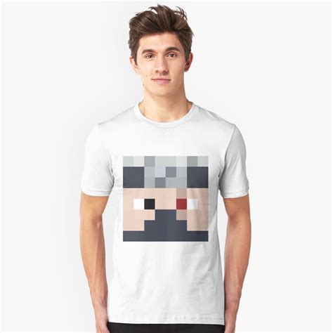 Ethoslab Minecraft Skin Etho Face T Shirt By Youtubedesign Redbubble