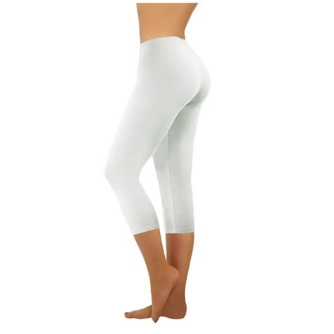 Olyvenn Fashion Summer Casual Women Solid Span Ladies High Waist Full
