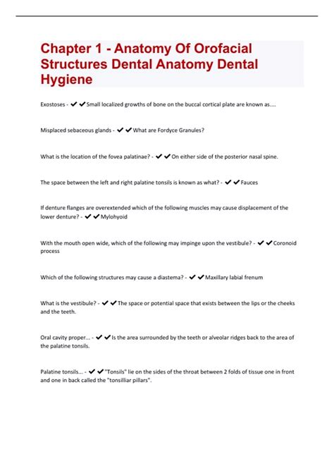 Chapter 1 Anatomy Of Orofacial Structures Dental Anatomy Dental