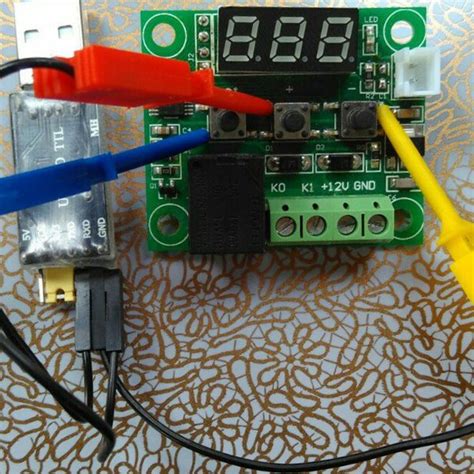 w1209 data logging thermostat