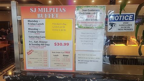 Milpitas Buffet Menu Savor Fresh Seafood And Chinese Flavors