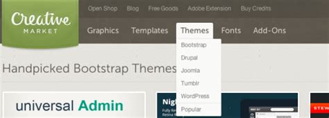 Getting Started With Your New Bootstrap Theme Creative Market Blog