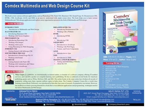 Comdex Multimedia And Web Design Course Kit Cs6 Download Free Pdf
