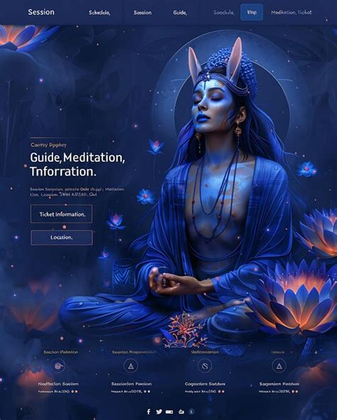 Boxed Layout Web With Moon Rabbit Figma Effect Minimalistic Autumn Theme Layout Idea Designs