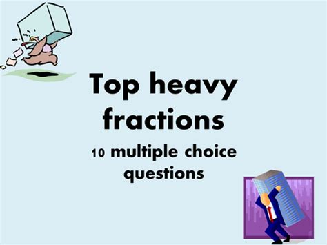 Ks3 Top Heavy Fraction Mixed Number Starter Teaching Resources
