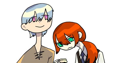 オリジナル 書いている小説の主人公たち かじゃはのイラスト Pixiv