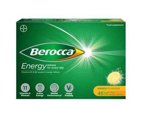 Berocca Mind Citrus Effervescent Tablets