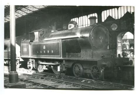 Lnwr Precursor Tank Loco No 1536 At Euston Station Railway Photo £3