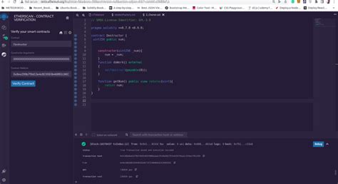how to deploy and verify a smart contract from remix dev community