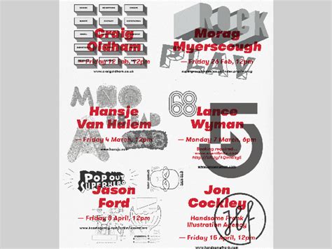 Ljmu Graphic Design And Illustration Visiting Lecture Programme 2016