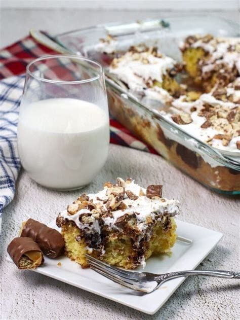 Twix Cake Recipe Cake Mix Recipes