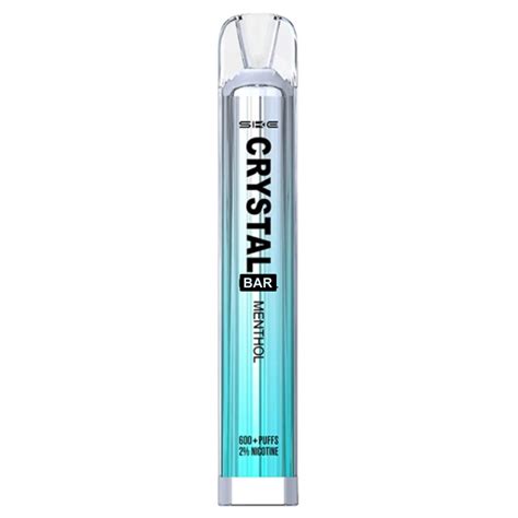 Menthol Ske Crystal Bar 600 Disposable Vape 101clouds
