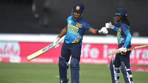 Sri Lanka Register Their First Ever Women S T20I Win Against England