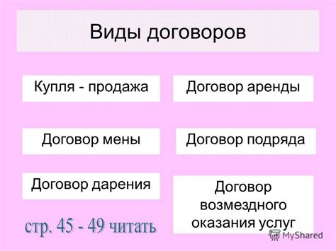 Презентация на тему § 5 Понятие и сущность договоров Виды договоров