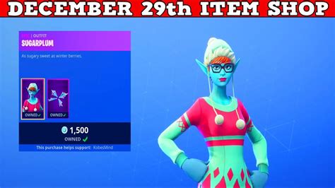 Fortnite Item Shop December 29th This NEW Skin Is Awful YouTube