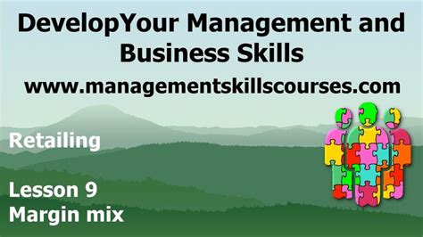 Margin Mix Analysis Management Lesson