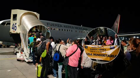 REGRESAN 135 MEXICANOS VARADOS EN ISRAEL POR EL CONFLICTO BÉLICO