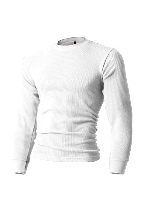 Ma Croix Mens Thermal Heavyweight T Shirt Soft Cotton Active Big And