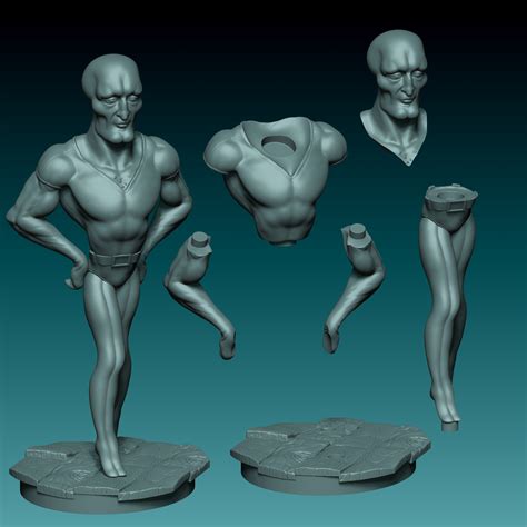 3d File Handsome Squidward For 3d Printing・3d Print Design To Download